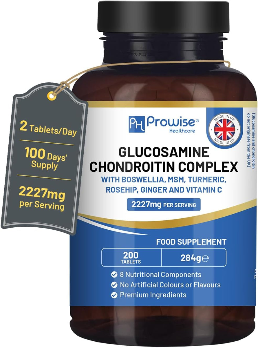 Glucosamine and Chondroitin Complex 200 High Strength Tablet – i ...